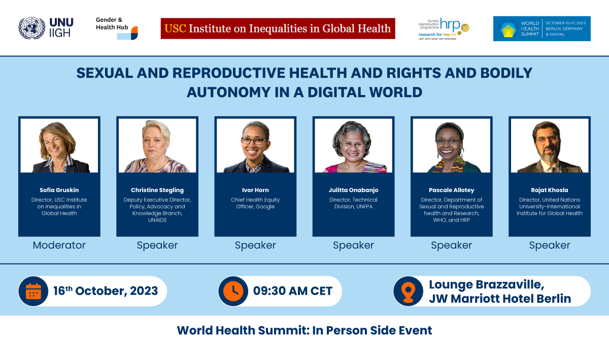 Sexual And Reproductive Health And Rights And Bodily Autonomy In A